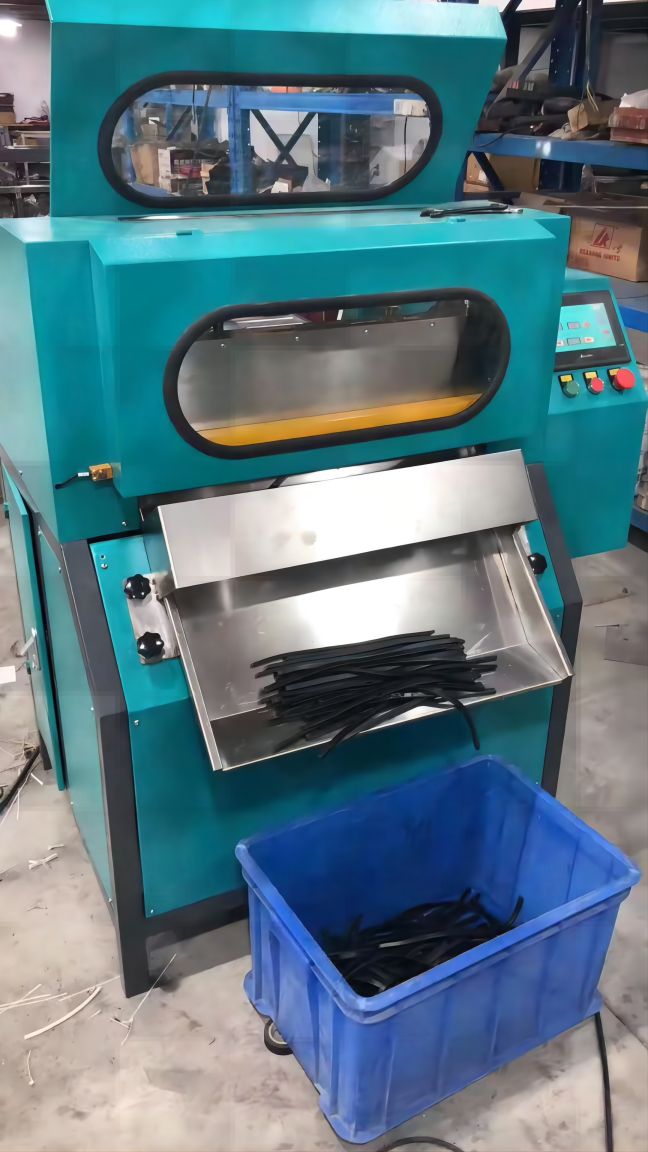 Rubber Strip Cutting Machine - Rubber Parts Treating Machines - Nanjing ...